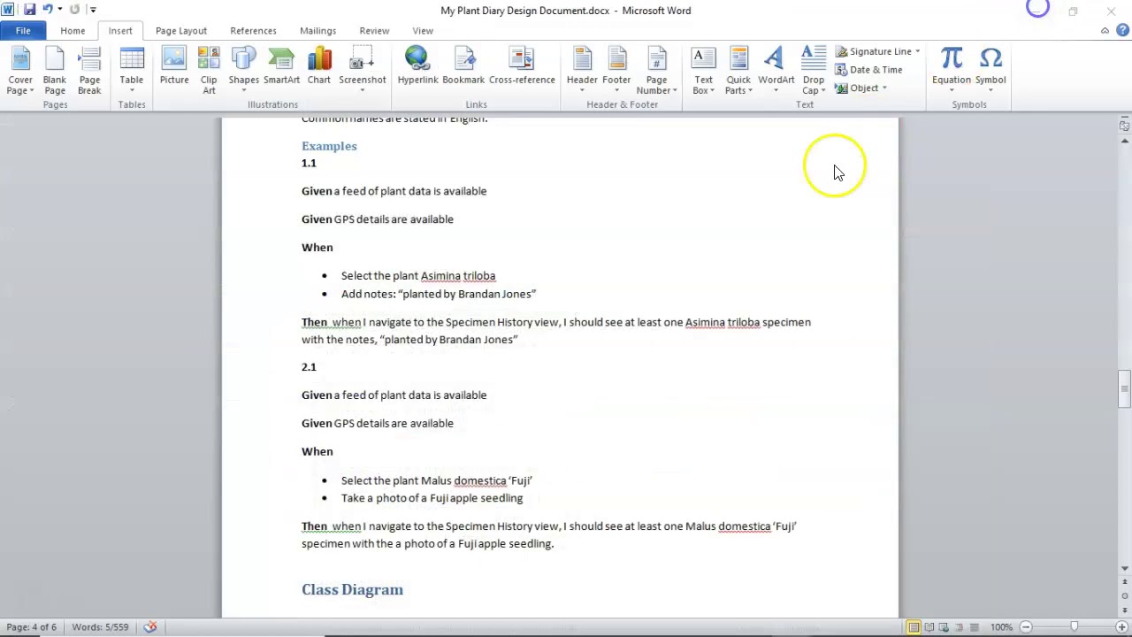 Android Group Project Design Document Example