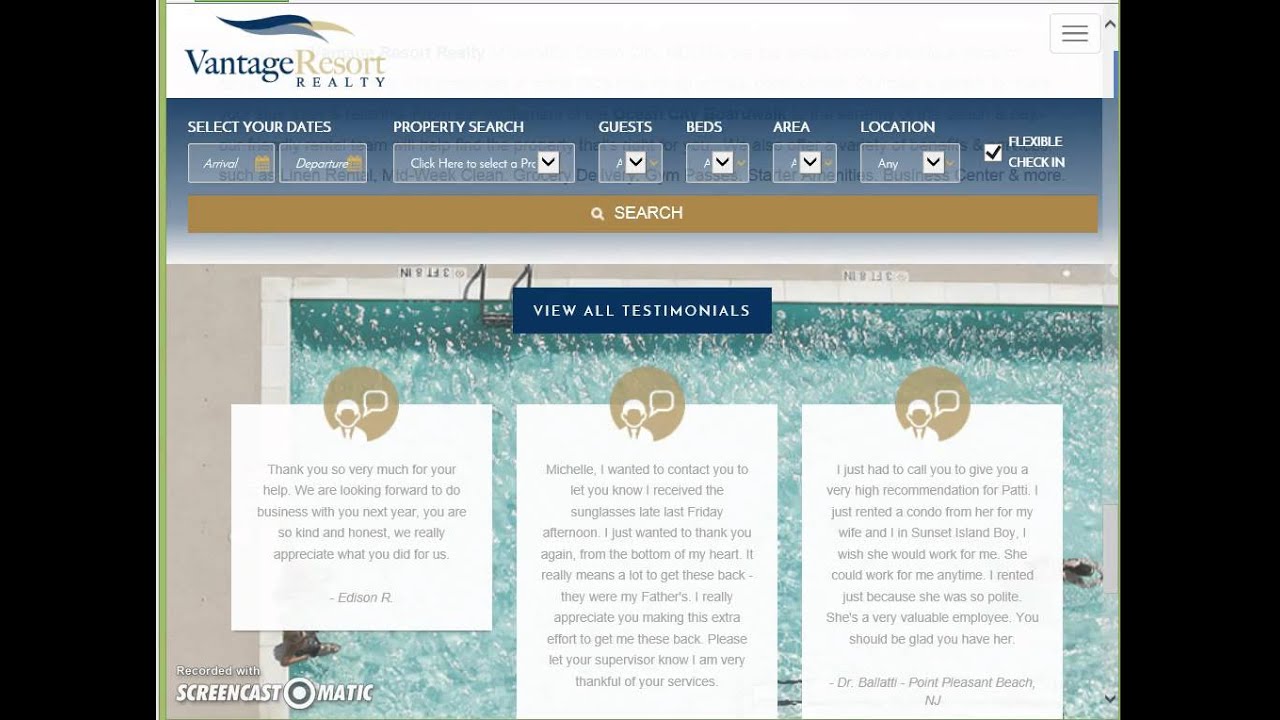 Vantage's New Website Tutorial