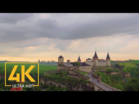 Kamianets Podilskyi Castle 4K - Ukrainian Castles - Short Preview