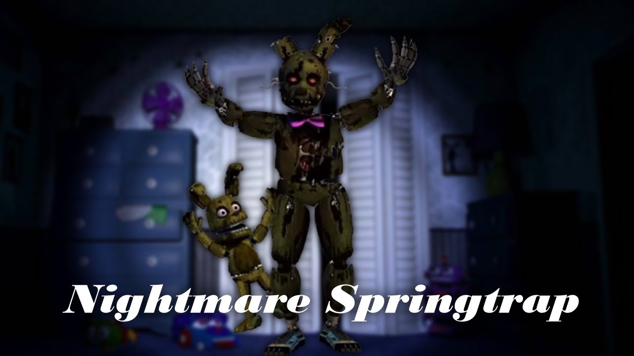 [Speed Edit] Making Nightmare Springtrap