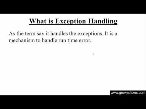 Learn 176 What is Exception Handling in Java Programming Hindi - Mind Luster
