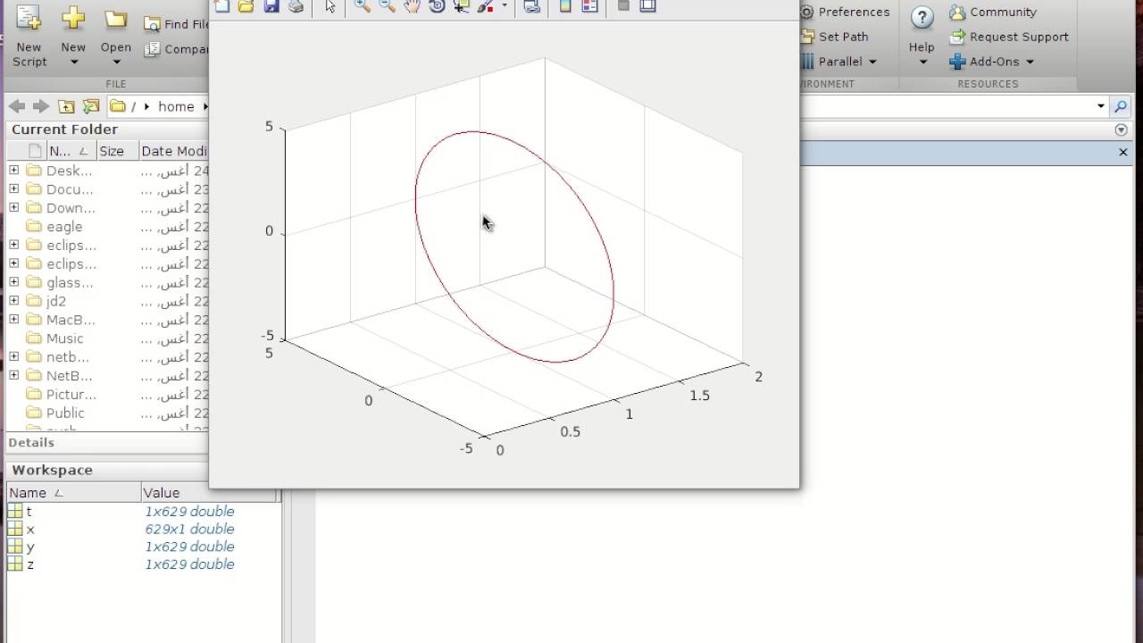 MATLAB Tutorial NO 15 plot3