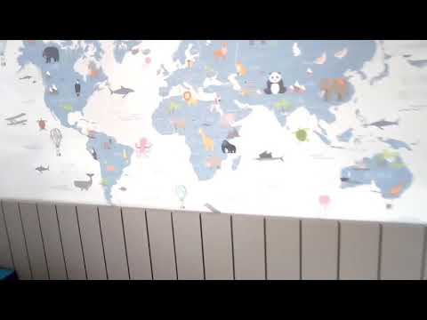 PAPEL DE PAREDE MAPA MUNDI - AQUI GRUDA PAPEL DE PAREDE
