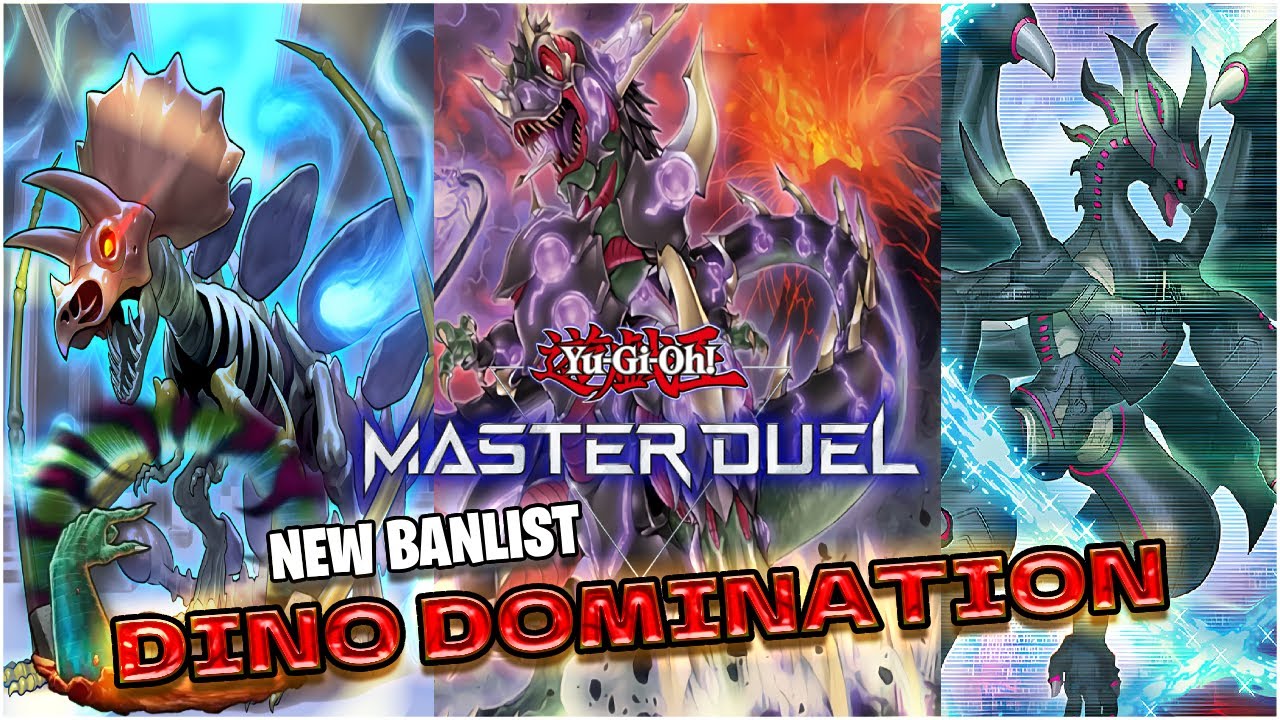 The Dino Deck To STOMP The Meta Post Banlist! 🔥 | Dino/Ryu-Ge Deck Profile | Yu-Gi-Oh Master Duel!