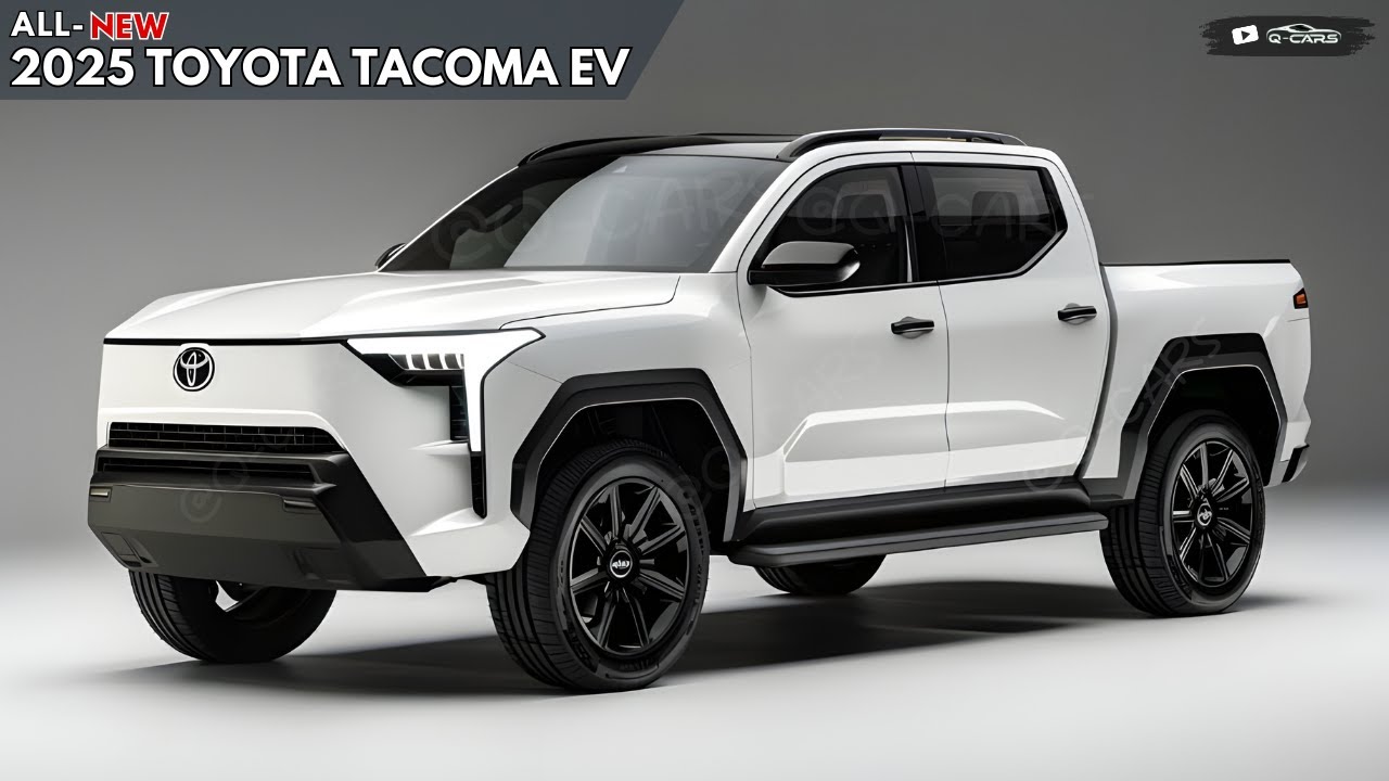First-Ever 2025 Toyota Tacoma EV Comes from Imagination Land Rather ...