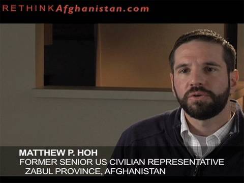 A Moment with Matthew Hoh and the Protest Against the War in ...