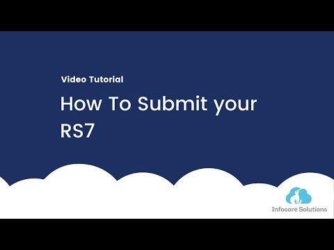 How to Submit your RS7 Return