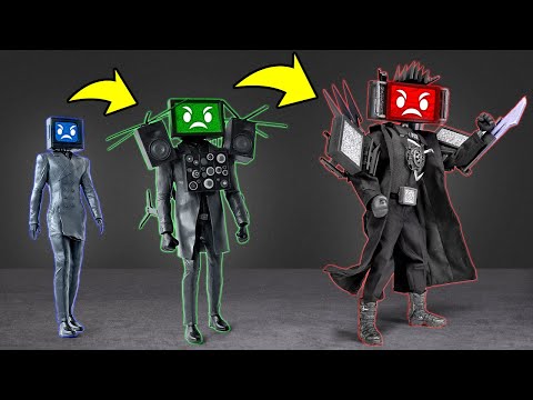 The MEGA EVOLUTION of the New Upgraded Titan TV Man in the Skibidi Toilet Multiverse! 💥📺