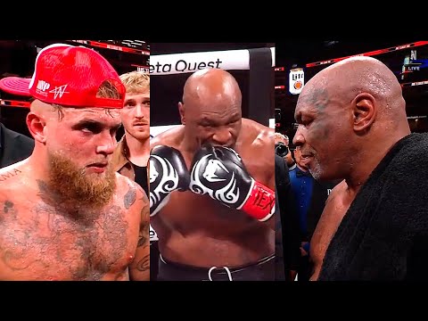 Mike Tyson & Jake Paul Post Fight Interview @Netflix