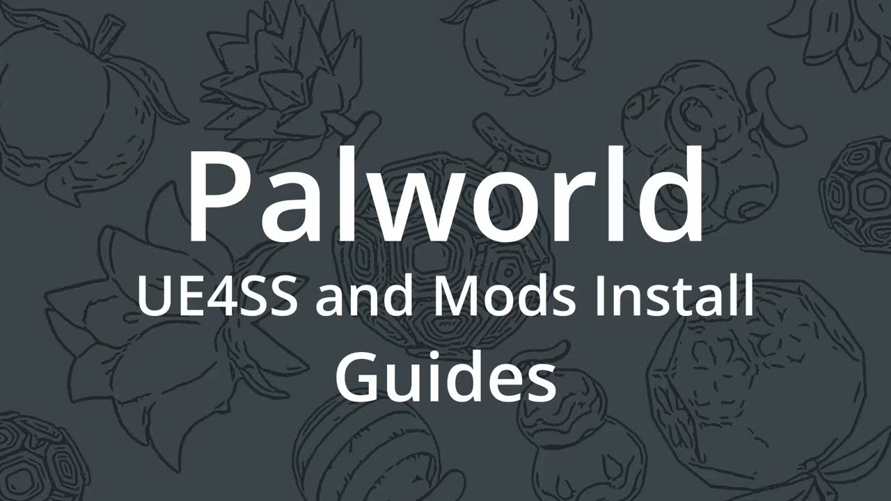 Palworld UE4SS and Mods Install Guides #Palworld #UE4SS #GameMods