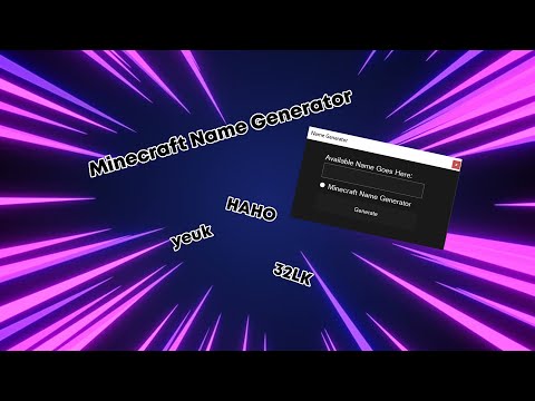 Minecraft Name Generator Showcase