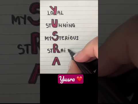 Meaning of the name YUSRA #meaning #name #yusra