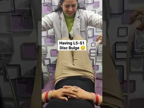 L5-S1 disc bulge correction #mulligan #discbulge #ytshortsindia