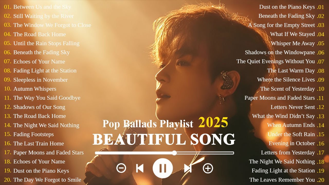 Romantic Ballads 2025 || Easy-Listening & Heartfelt Melodies | Emotional Song ~ Touching Melodies