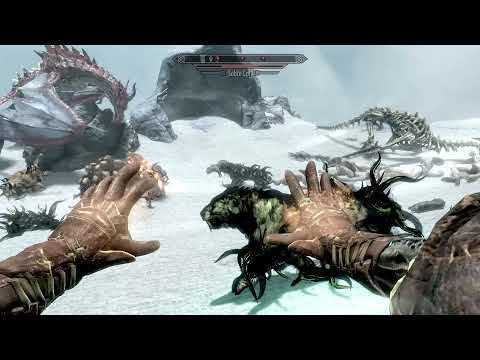 Mora's curse, a meaningless unused spell. Skyrim Anniversary Edition