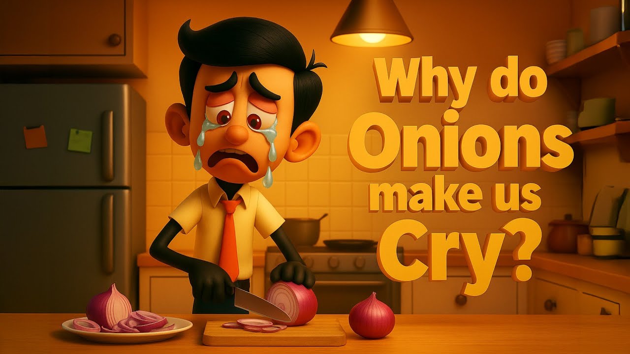 Why do Onions make us Cry? | #aumsum #kids #education #science
