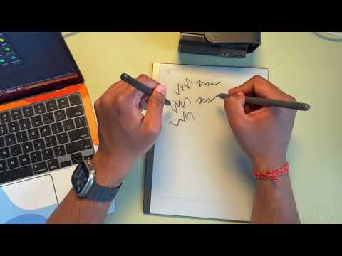 Kindle Scribe Premium Pen vs. Remarkable Plus Pen: Comparison on Remarkable 2 Tablet!
