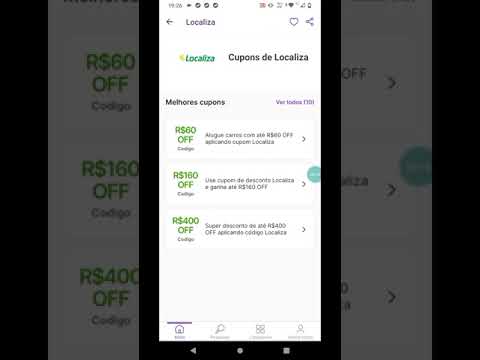 CUPOM localiza de Desconto