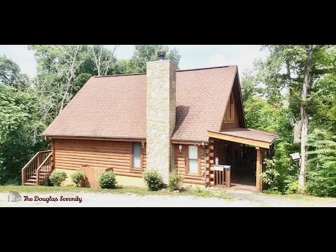 The Douglas Serenity Cabin near Dollywood, Gatlinburg and the Great Smoky Mountains