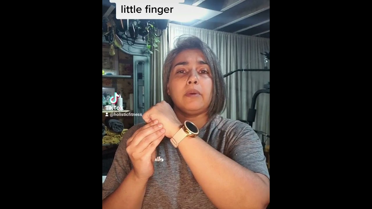 Extensor carpi ulnaris trigger point compression technique wrist pain little finger pain