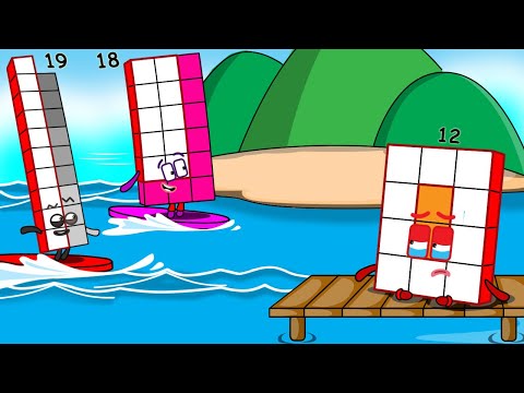 Numberblocks 24 got sick numberblocks 12 18 feels sad numberblocks ...