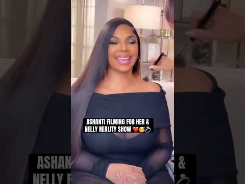 Ashanti Filming For Her And Nelly Reality Tv Show #ashanti #nelly #film #entertainment #realityshow