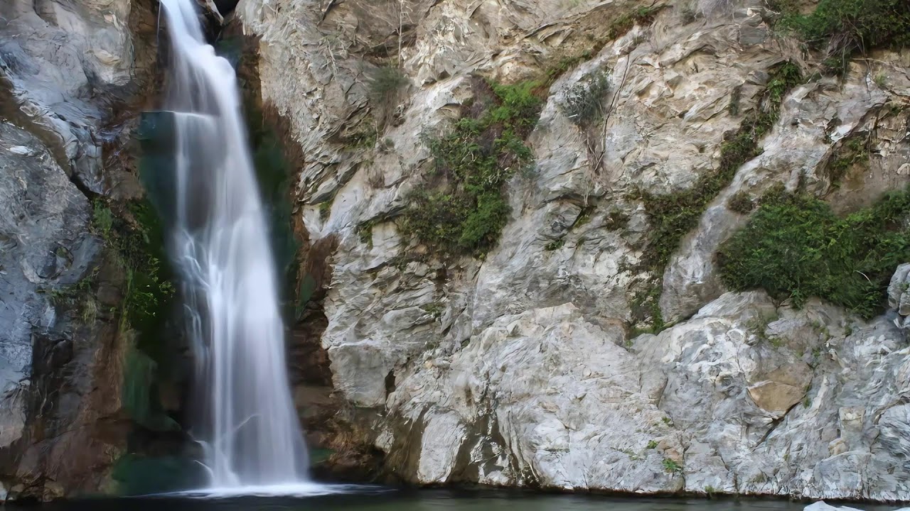 Eaton Canyon Falls Soothing Forest Waters for Mindful Sleep Journey and Mental Wellness at Night