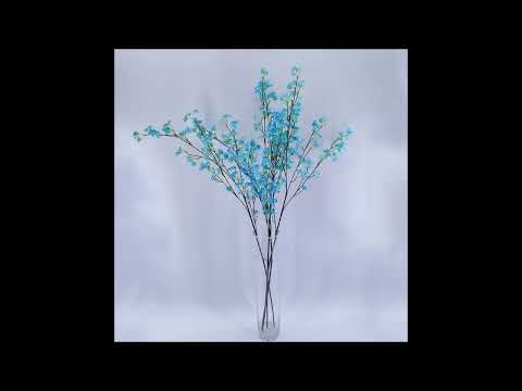 Wholesale artificial flowers for thanksgiving decor, events decor, long stem silk wedding flower