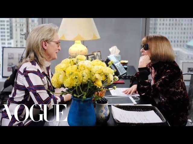 Meryl Streep conoce a la verdadera Miranda Priestly