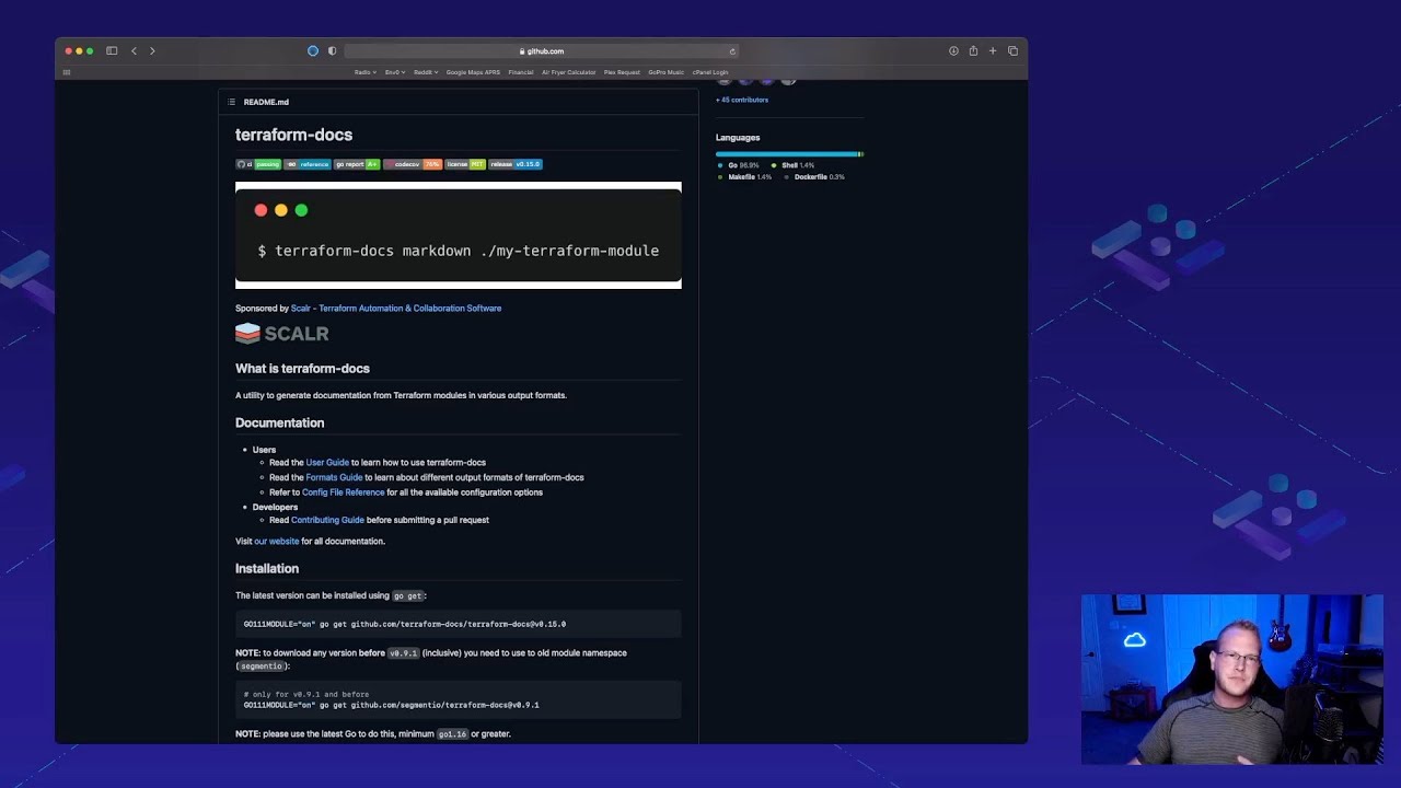 Quick Tech - terraform-docs