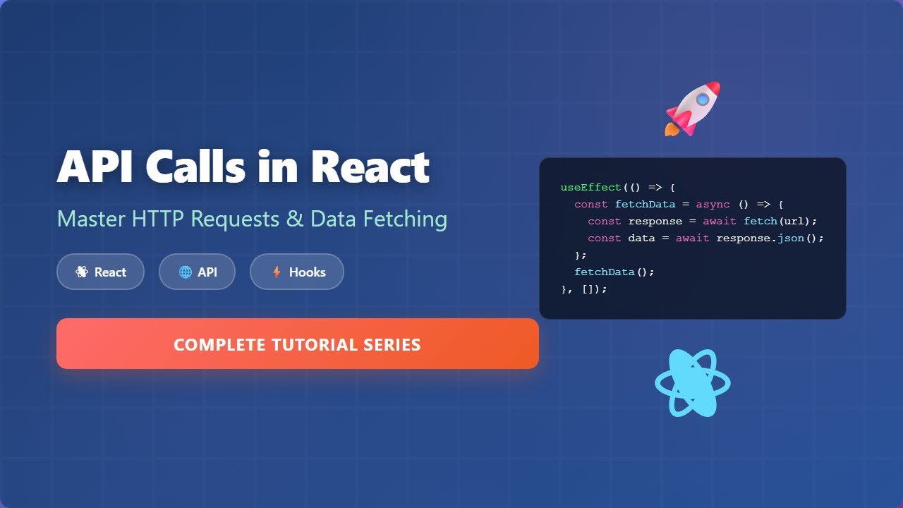 React API Calls for Beginners: Fetch Data Like a Pro! 🚀
