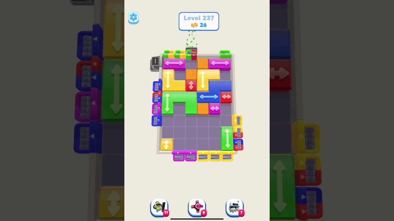 Color Blocks 3D Slide Puzzle *updated 11/2025 Level 231-232-233-234-235-236-237-238-239-240