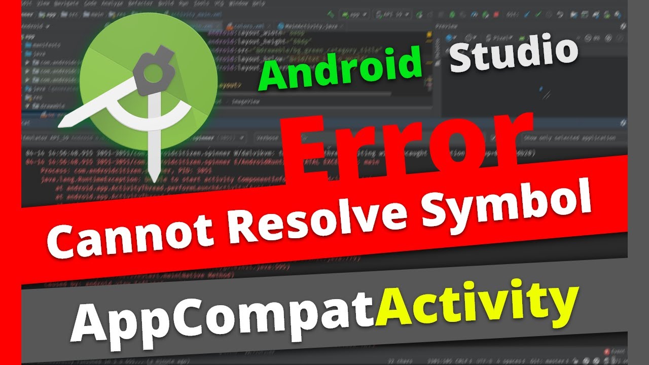 How to fix cannot resolve symbol AppCompatActivity - Android Studio