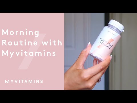Morning Routine with Myvitamins