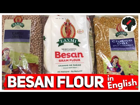 What is Besan Flour in English?