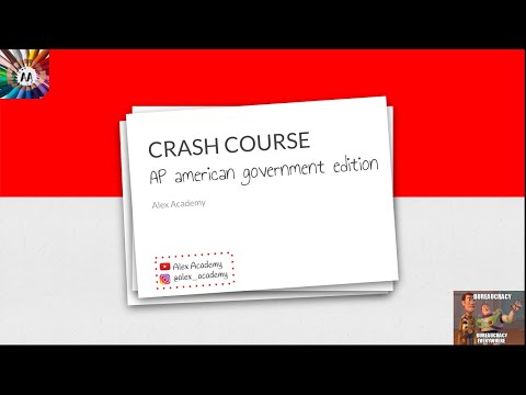 AP US Government Exam Cram (Part 1) | 100 essential vocab words