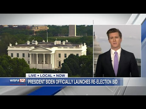 President Biden announces his bid for re-election