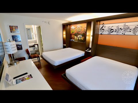 Disney's All Star Music Resort Family Suite Room Tour in 4K | Walt Disney World Florida July 2023