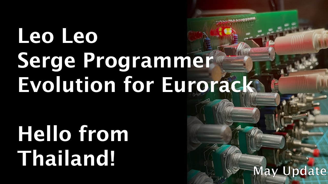 Leo Leo - DIY Eurorack Matrix Programmer Sequencer: May Update