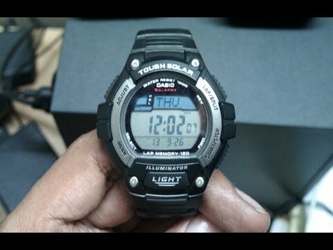 Casio Mens W7562AV Referee Timer World Time Sport Watch Selecting ...