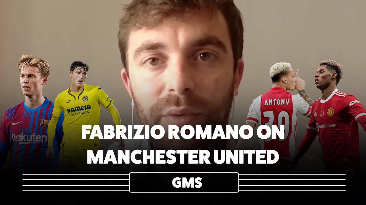 FABRIZIO ROMANO EXCLUSIVE | De Jong, Antony, Timber and MORE on Manchester United's Transfer Plans
