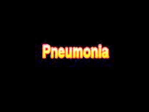 What Is The Definition Of Pneumonia Medical School Terminology Dictionary