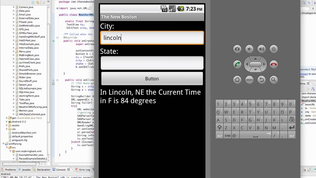 Android Application Development Tutorial - 159 - Finishing XML parser