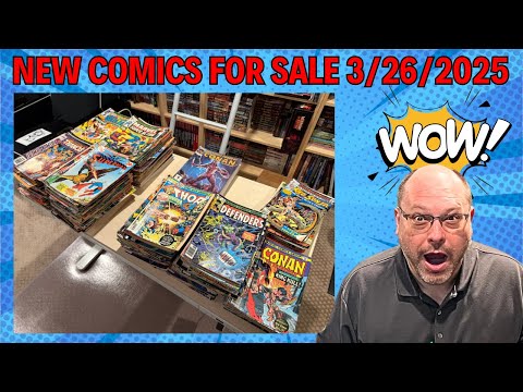 Comics for Sale 3/26/2025 - Conan, X-Men, Thor, Red Sonja, Avengers 60 year old issues!