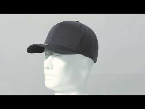 Sport-Tek Yupoong Curve Bill Snapback Cap STC43 With Custom Embroidery