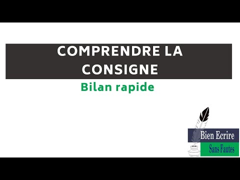 Bilan – comprendre les consignes en cours de français : justifiez, citez, transposez