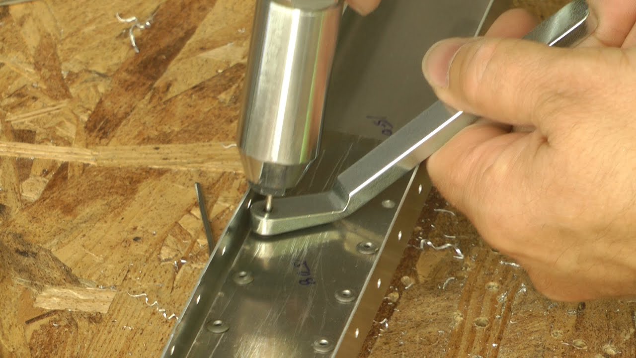 Riveting In Really Tight Places pop Rivets 