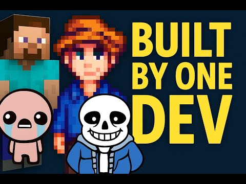 Top 10 Legendary Games Made By One Person