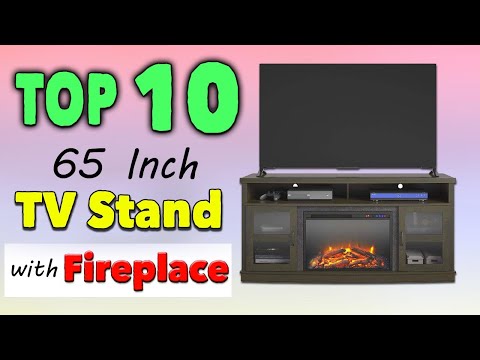Best 65 Inch Tv Stand With Fireplace | 10 Best Entertainment Center for 65 inch TV