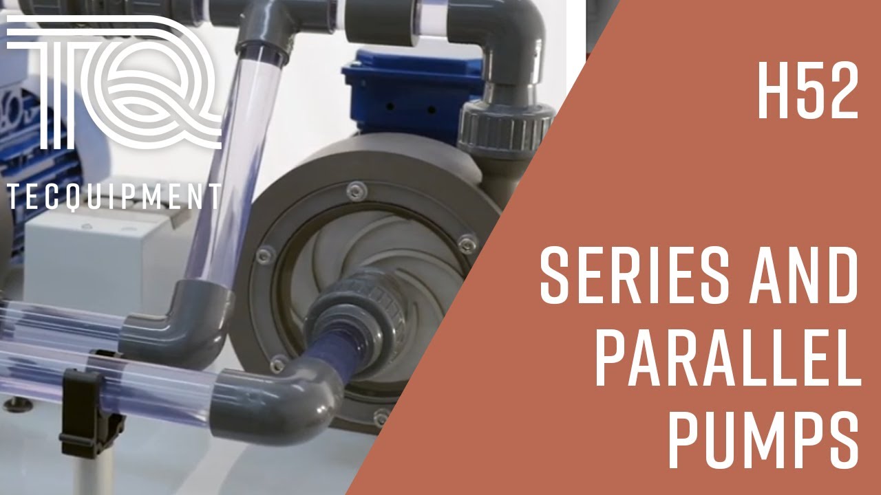 Understanding Series and Parallel Pumps | TecQuipment Demonstration | Fluid Mechanics